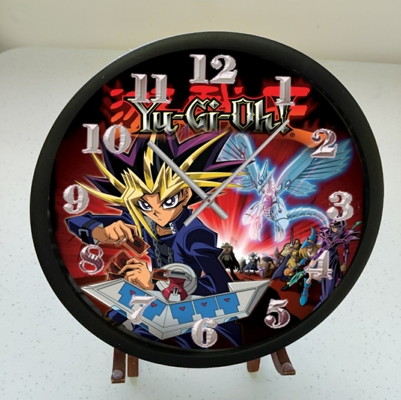 unknown | Wall Decor | Yugioh Wall Clock With Led Lights | Poshmark
